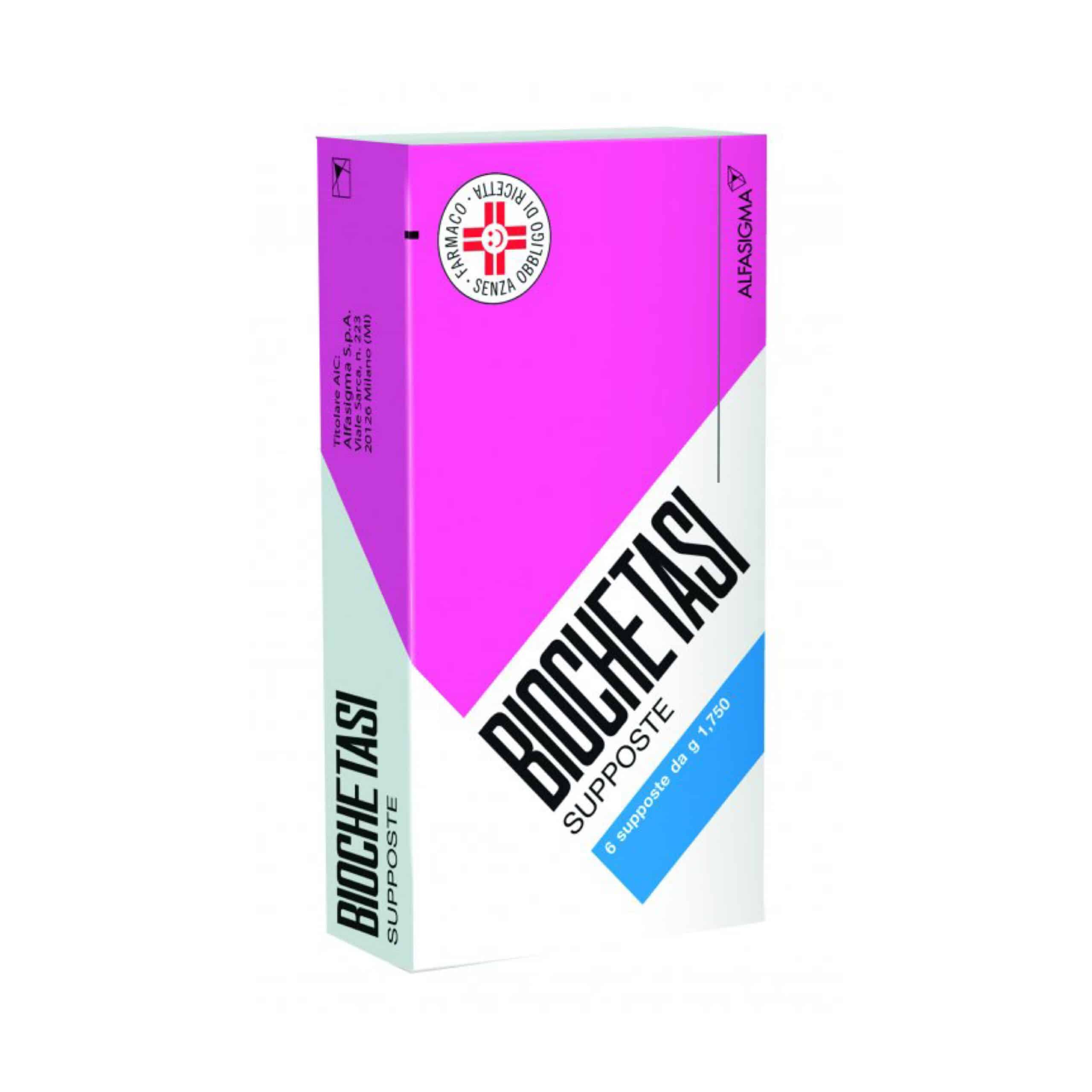 Biochetasi 6 Supposte | Farmaci e Salute - Dott.ssa Chiara Furlan